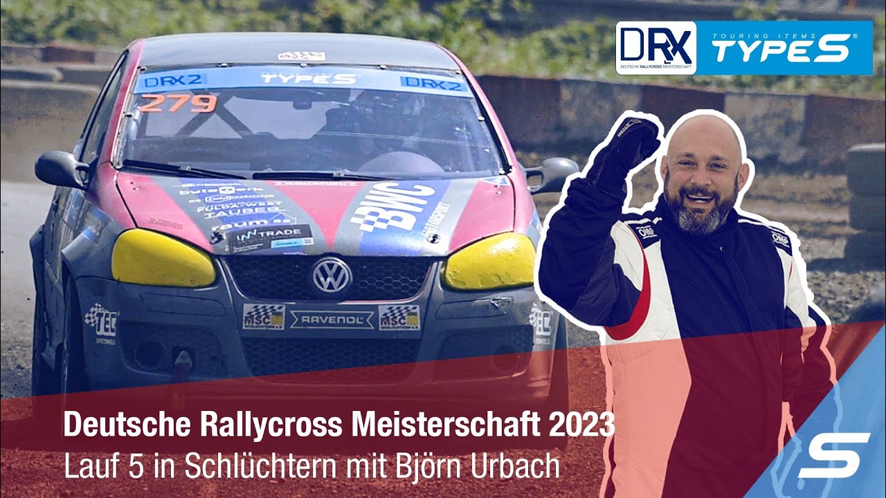 Lauf 5 Deutsche Rallycross Meisterschaft DRX 2023 | Mit Björn Urbach am Ewald-Pauli-Ring - YouTube