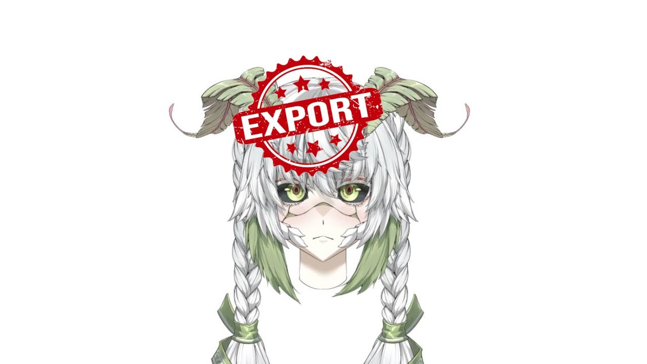 Juniper's mind breaks while working on her new Vtuber model - YouTube