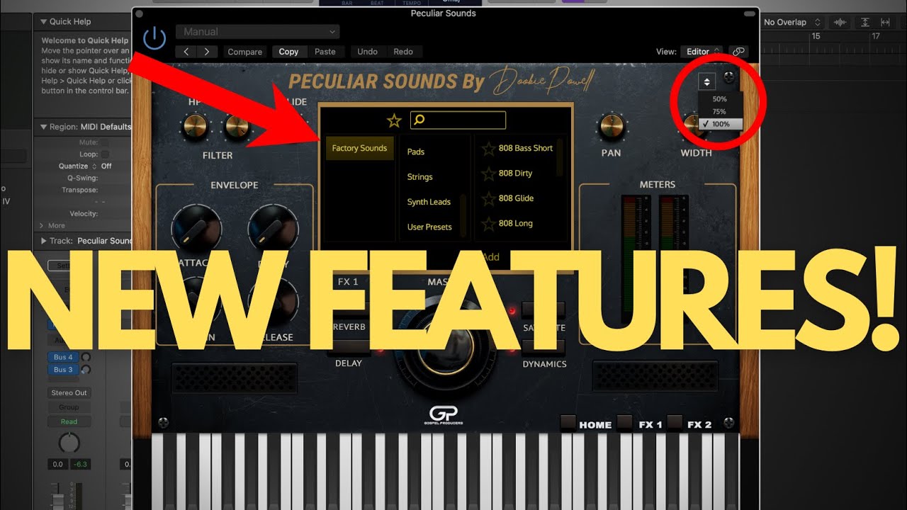 Peculiar Sounds VST V1.0.2 Update New Features! - YouTube
