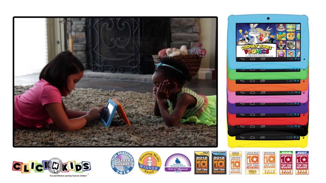 ClickN KIDS Family Tablet - YouTube