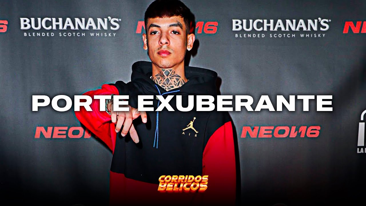 Porte Exuberante 💸 Natanael Cano Feat. Oscar Maydon 💸LETRA/LYRICS💸 ...