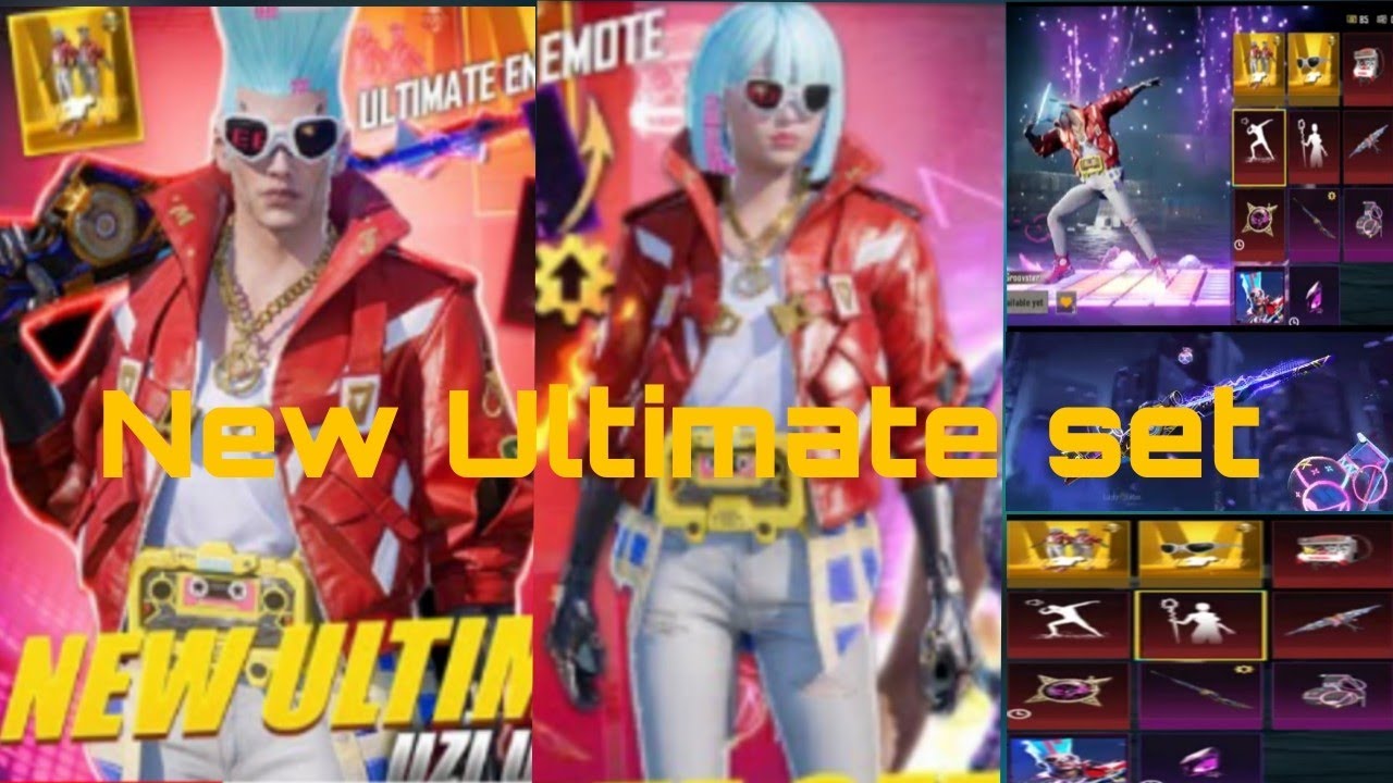 PUBG Mobile New Ultimate set - YouTube