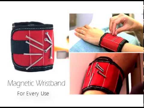 Third Hand Magnetic Wristband - YouTube