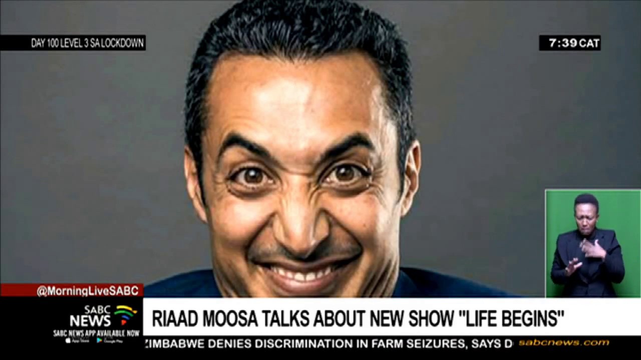 Comedian Riaad Moosa returns with his latest comedy special "Life ...