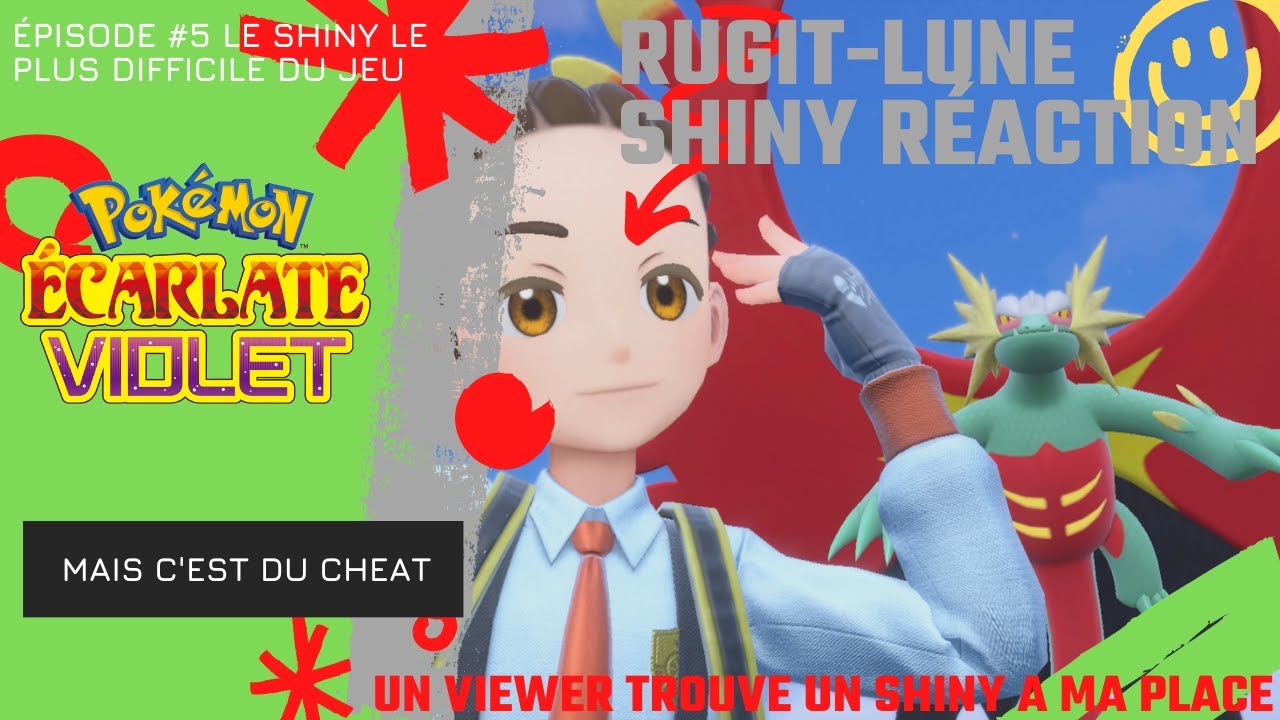 RUGIT-LUNE LE SHINY LE PLUS RARE - SHASSE SUR POKEMON ECARLATE & VIOLET ...