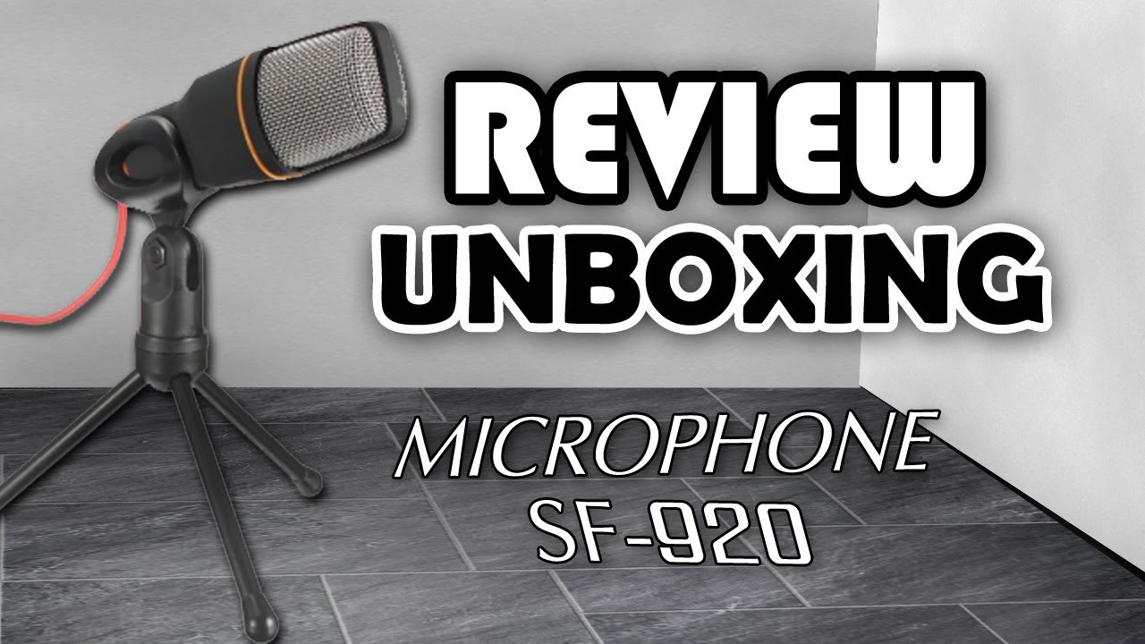 MIC SF-920 TEST & REVIEW [ Unboxing ] - MIC MURAH UNTUK YOUTUBER PEMULA ...