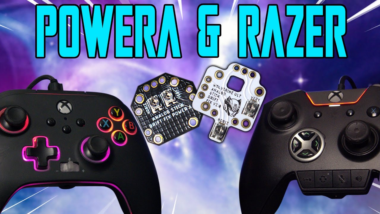 Stick Drift Fix for PowerA & Razer Pro Controllers! - YouTube