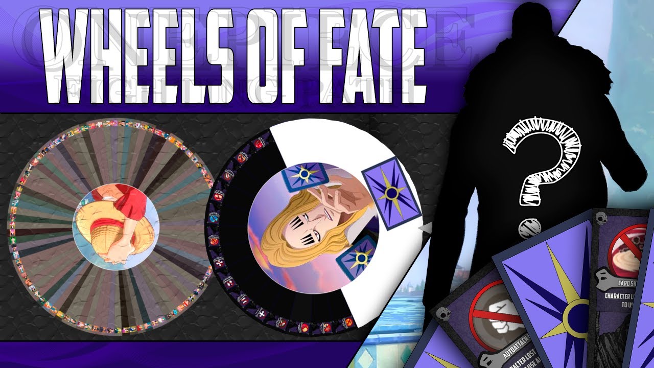 WHEELS OF FATE (RANDOM CHARACTER AND HAWKINS CARDS) I One Piece ...