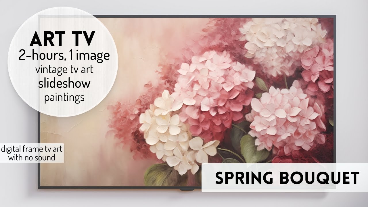 Art Gallery Background | Art Screensaver For Tv 4K | Spring Art ...