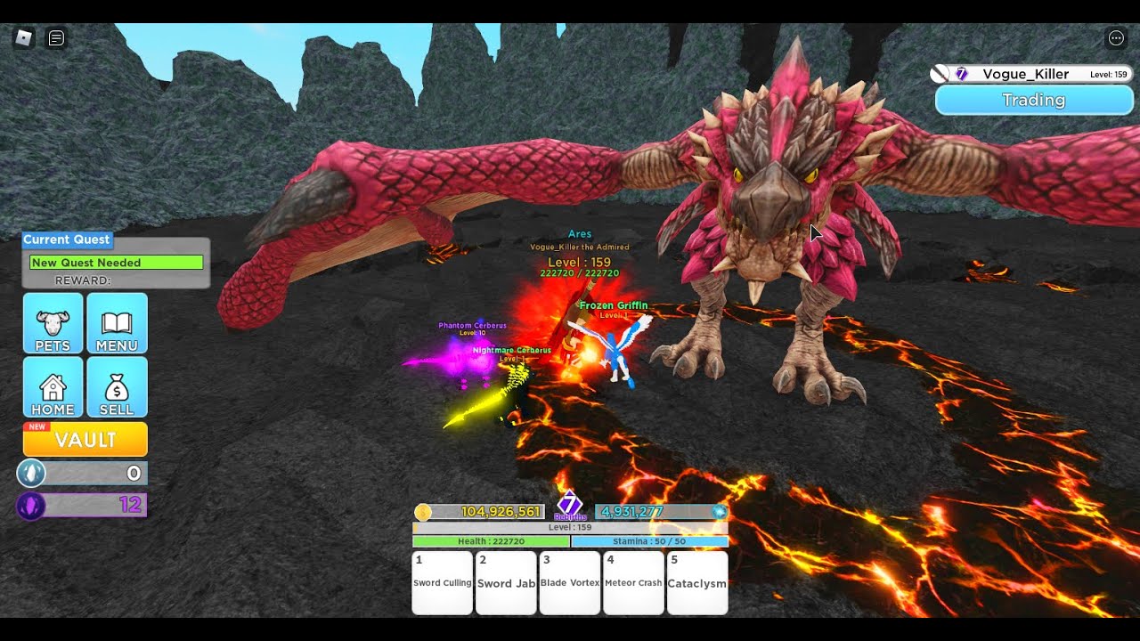 Defeating Tiamat (Roblox God Simulator 2) - YouTube