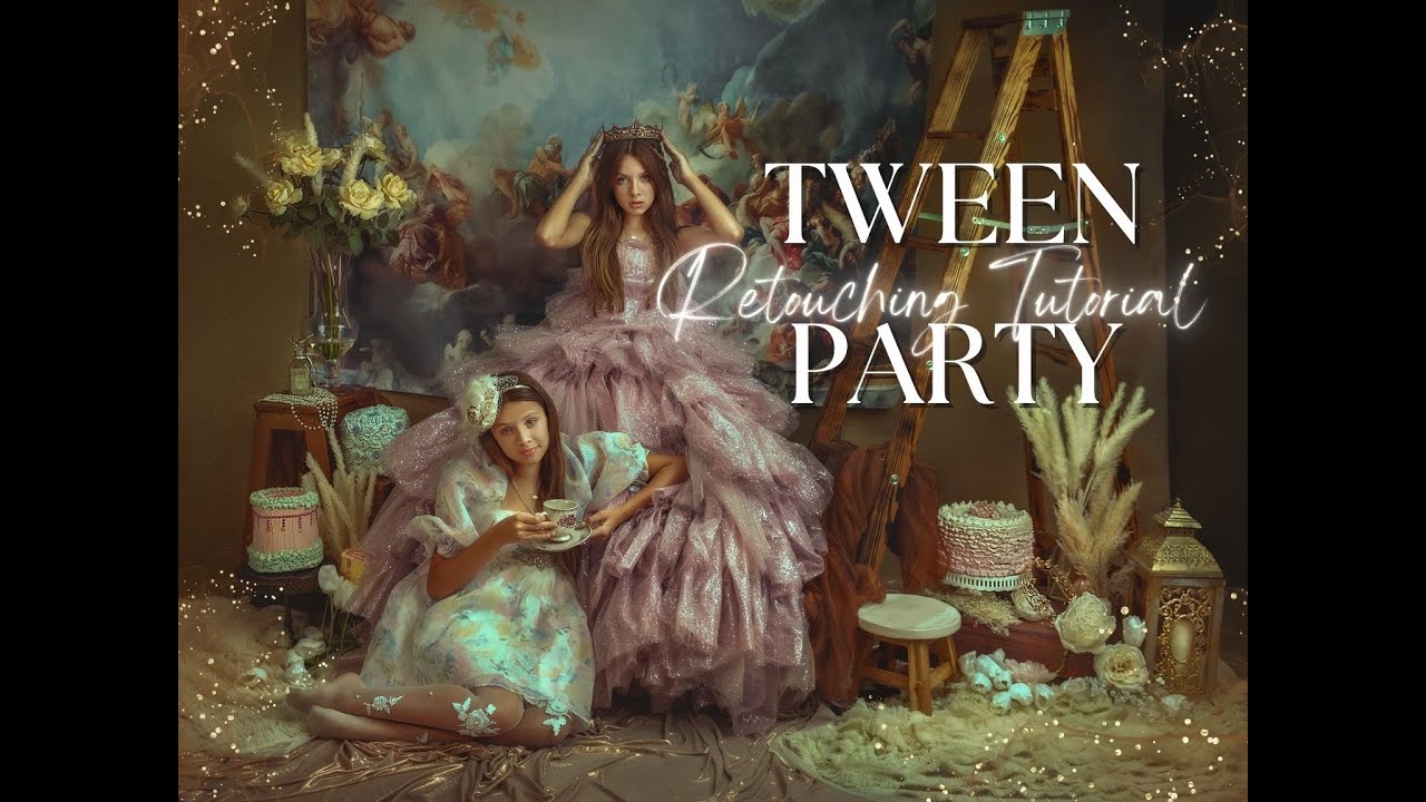 Tween Tea Party in the studio | Tween Photoshoot Ideas for birthdays ...