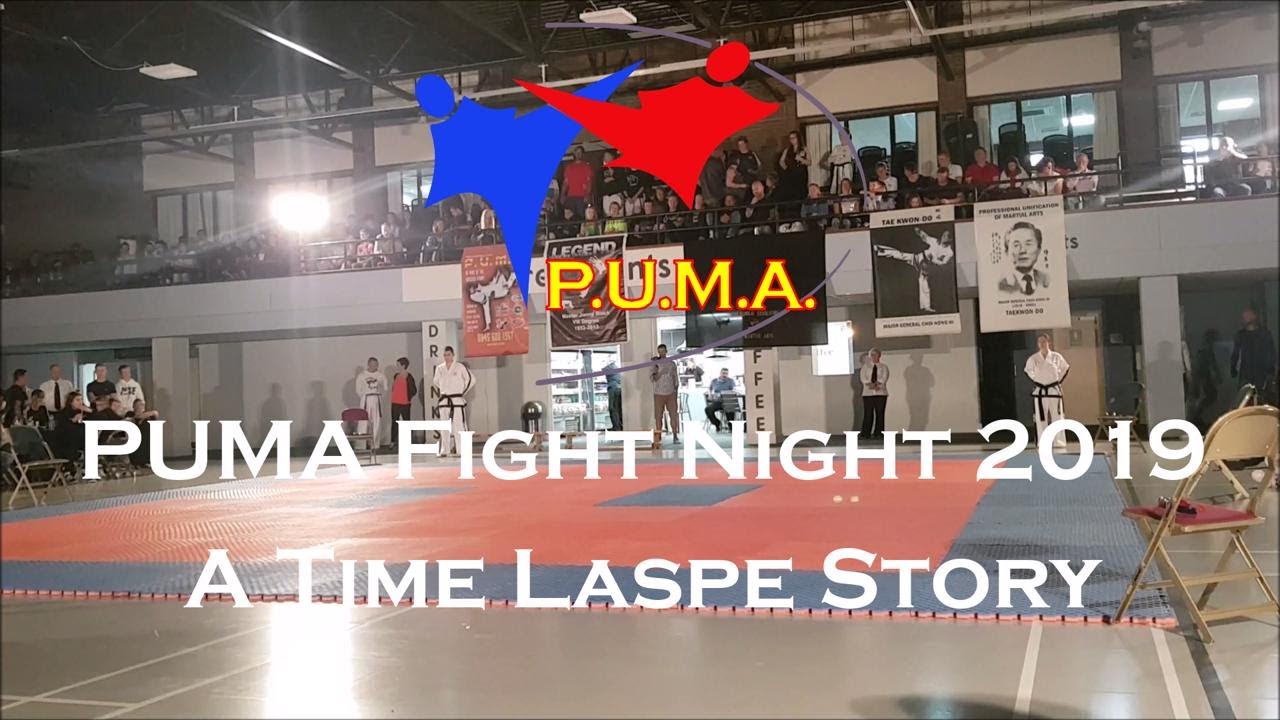 PUMA Fight Night 2019 Time Lapse - YouTube