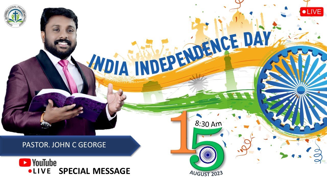 SPECIAL LIVE♦️ INDEPENDENT DAY♦️ PRAYER/MESSAGE/SPEECH/ WITH PROPHET ...