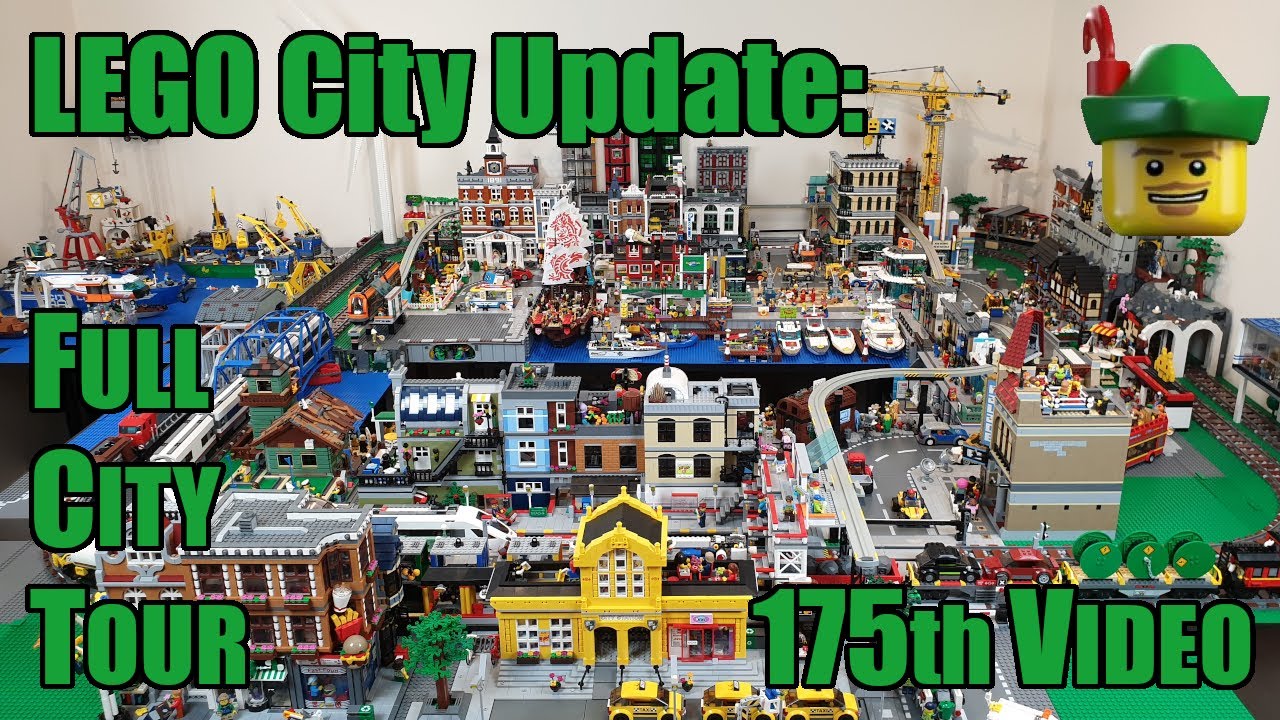 LEGO City Update - 175th Video Special - Full Tour 🚆🚊🚇🏹 - YouTube