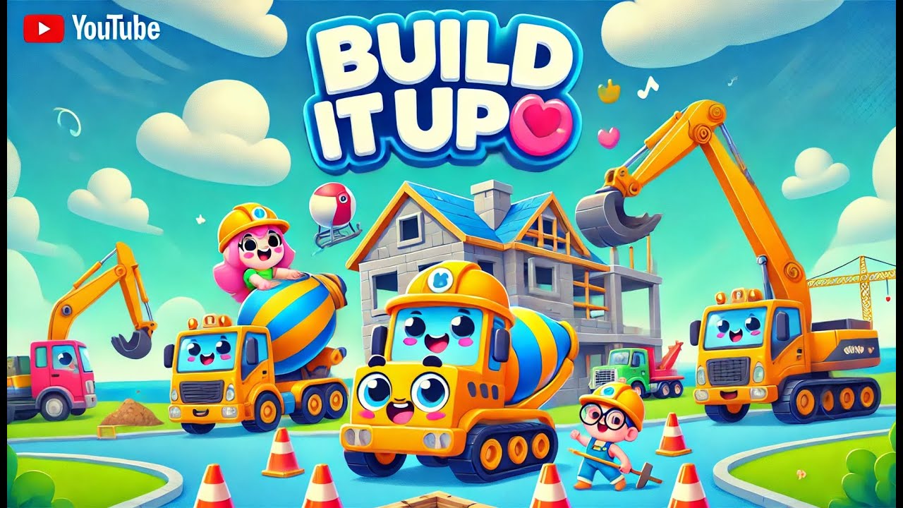 Build it up | Building movement song for kids | Nursery Rhymes - YouTube