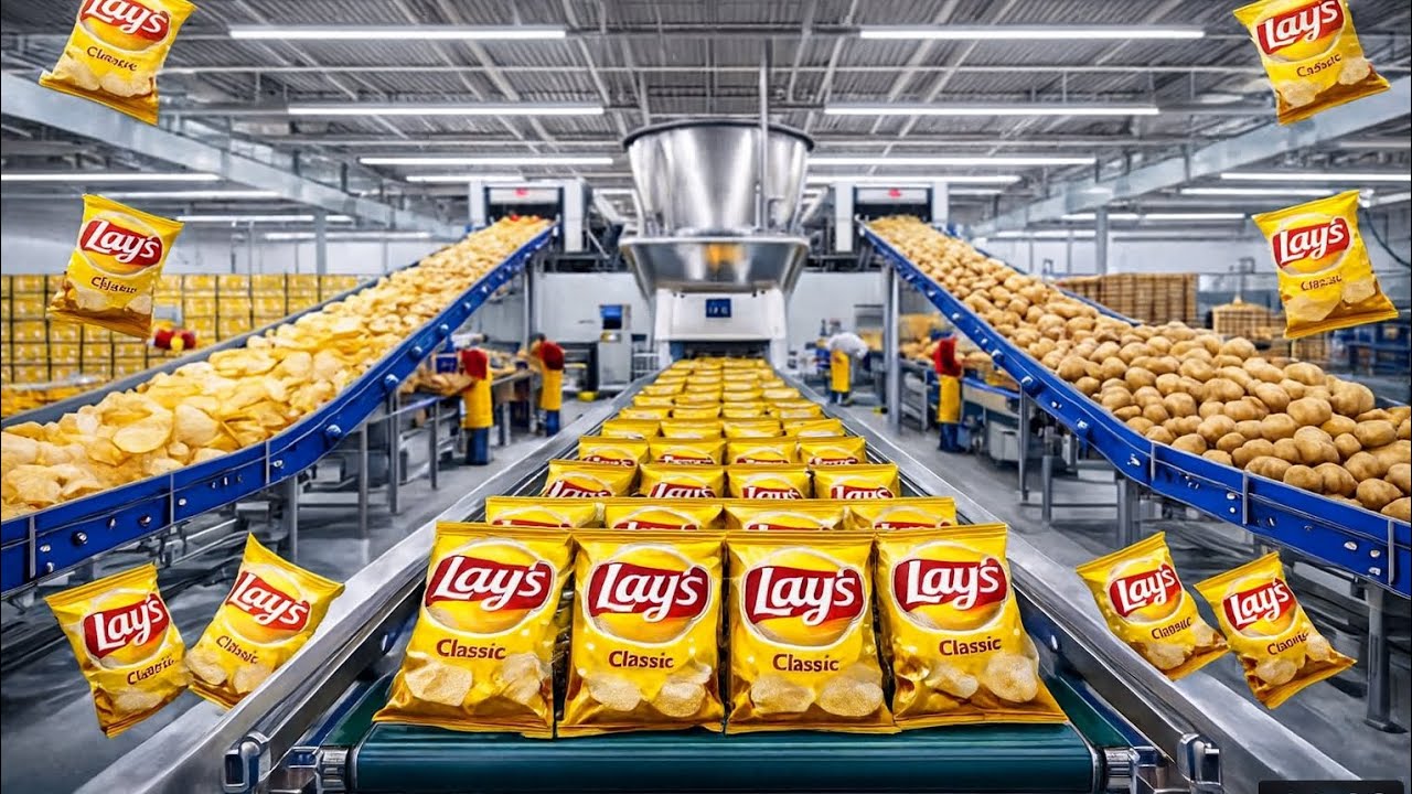 Inside the World’s Biggest Lay’s Factory — From Farm to 10 Million Bags ...