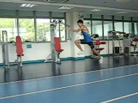 Plyometrics training - Bounding 2 - YouTube