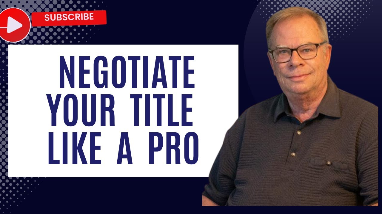 From Offer to Title How to Negotiate Like a Pro - YouTube