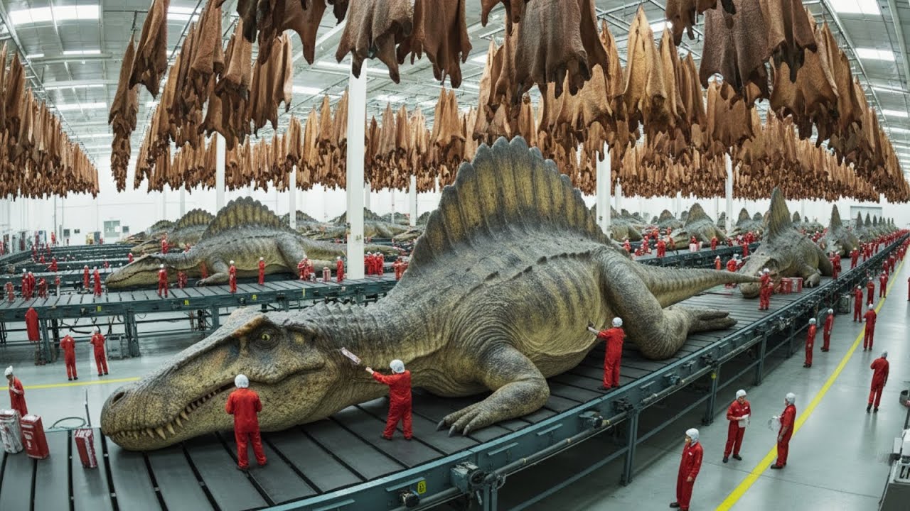 Processing the River King: How Spinosaurus Leather Becomes Luxury ...