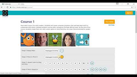 Code.org Course 1 complete - solutions with explanation - YouTube