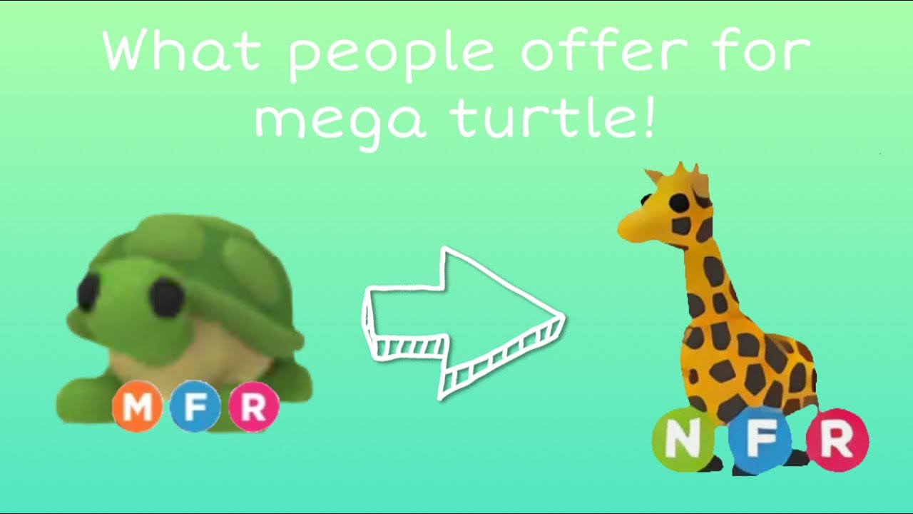What People Offer For Mega Turtle In Adopt Me (Rich Server)! - YouTube