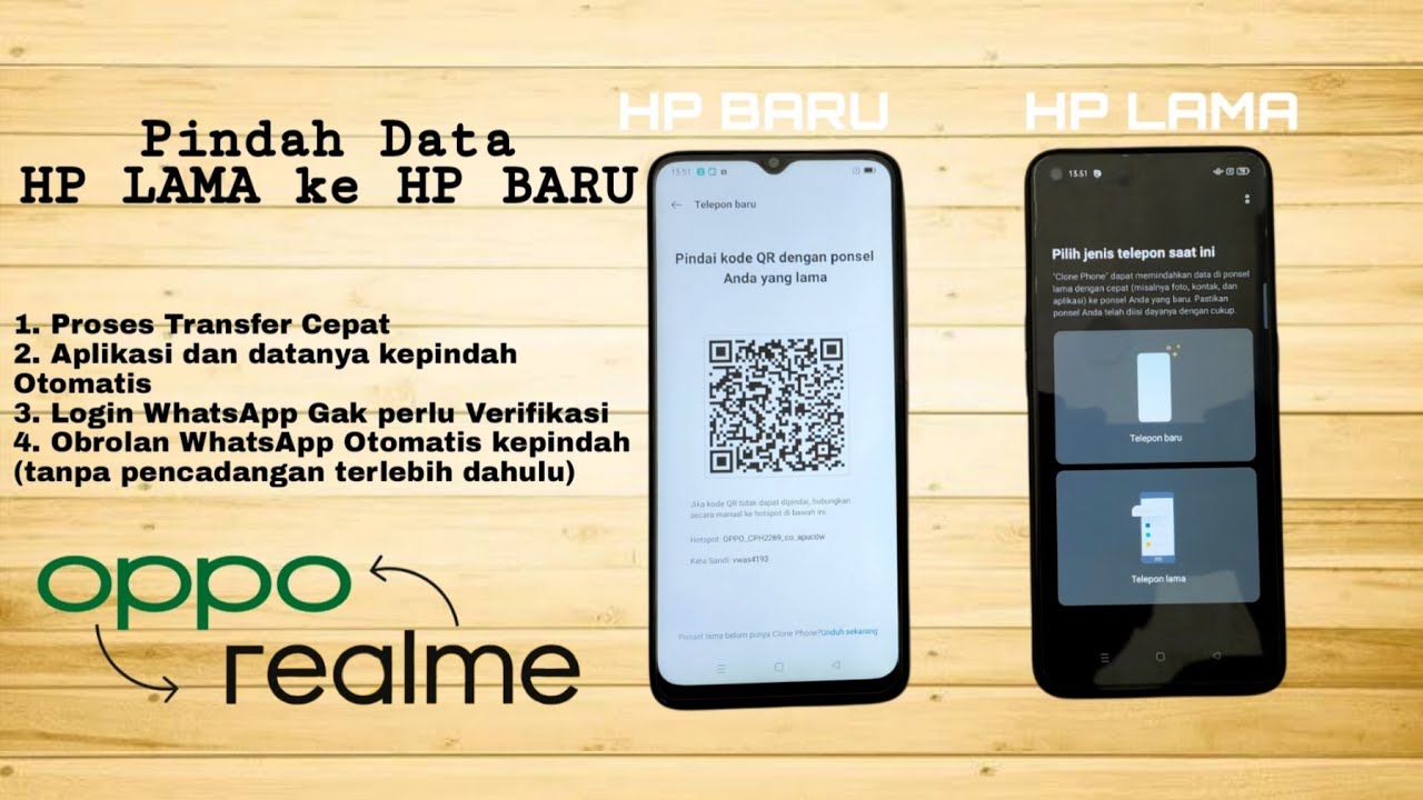 Pindah Semua Data HP lama ke HP baru untuk HP OPPO & REALME - YouTube
