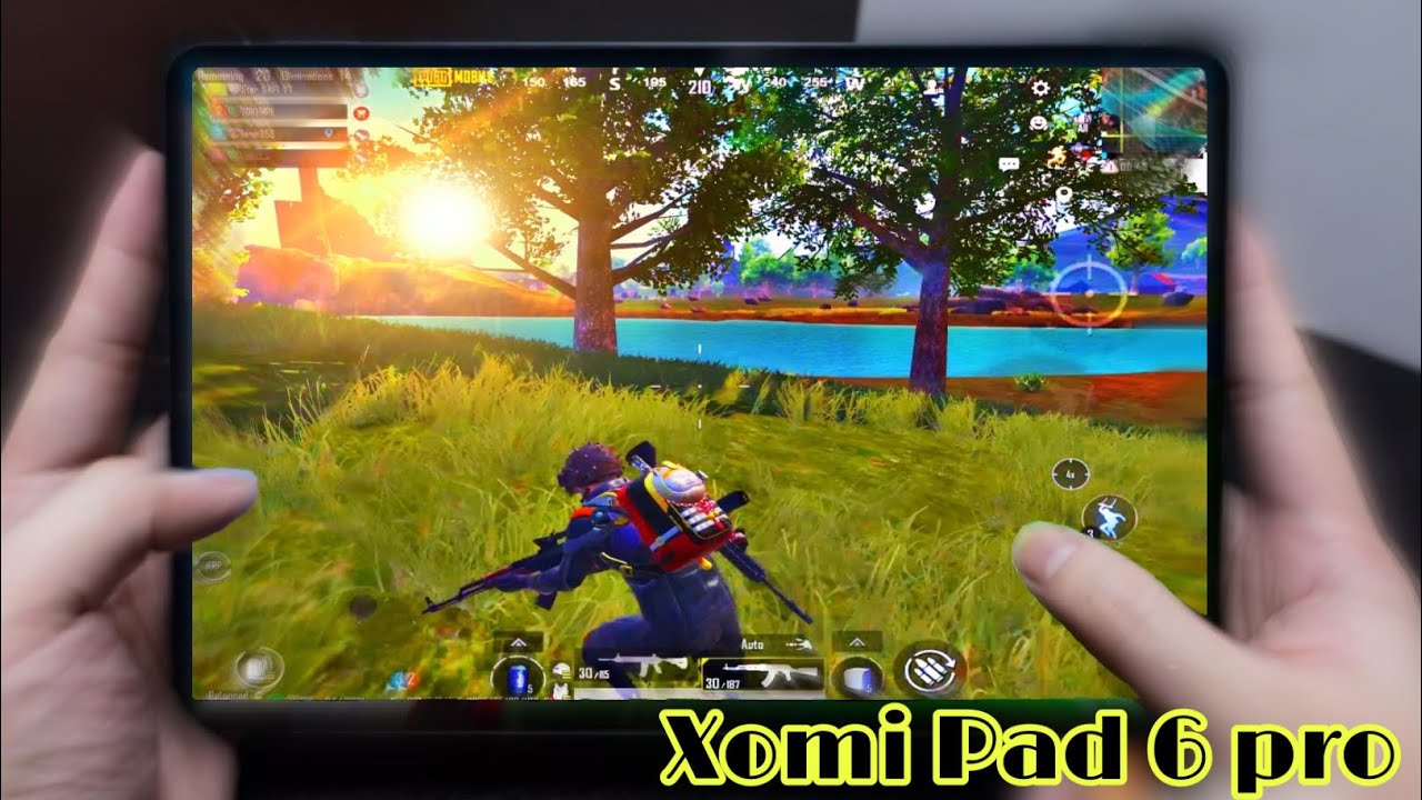 #pubgtest #xomi pubg Test in Xomi pad 6 pro | im playing pubg mobile in ...