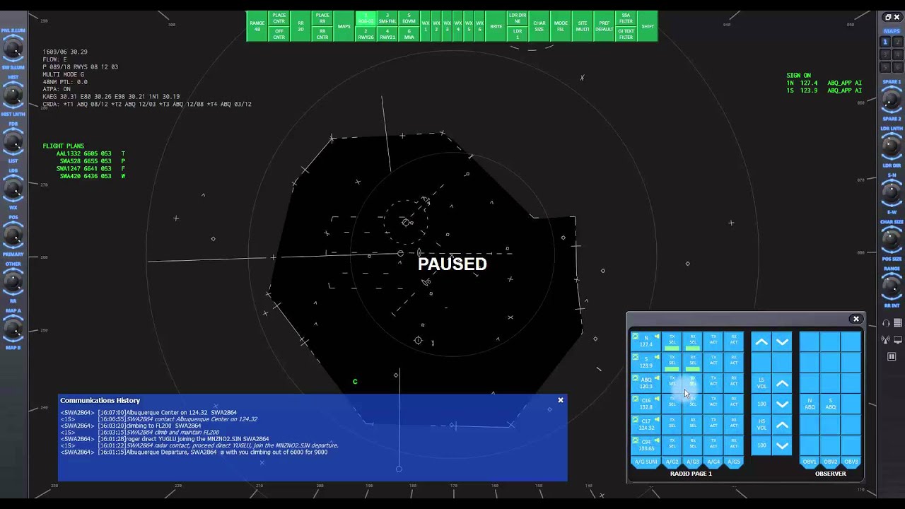 ATCpro - Lesson 3c- Comms Panel Window - YouTube
