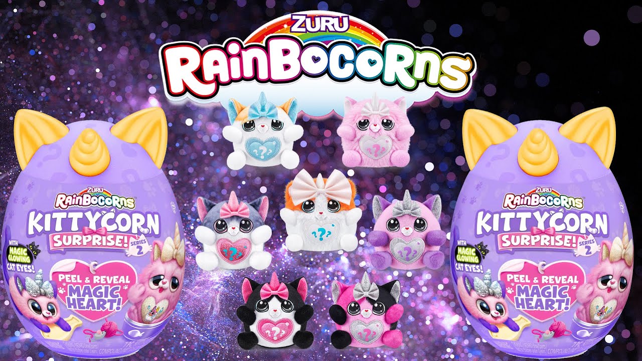 Magical Rainbocorns KittyCorn Surprise: Unboxing & Review! #rainbowcorn #kittycorn #zuru - YouTube