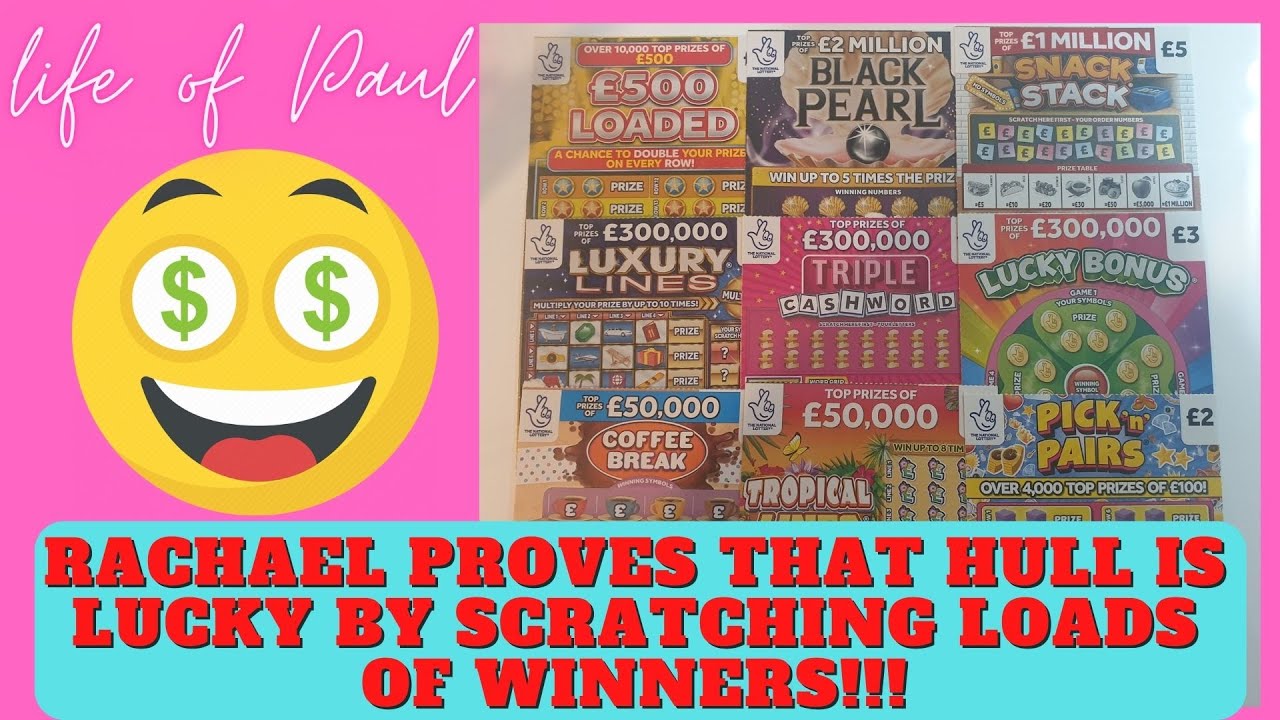 £30 mix of lotto scratch cards. Rachael proves that Hull is lucky with ...