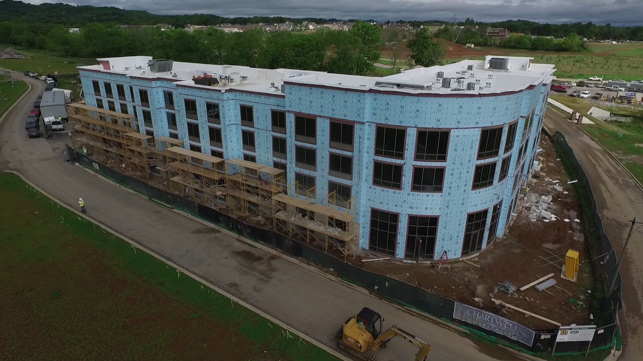 Hampton Inn & Suites - Berry Farms Franklin, TN - Flyover 04/27/17 ...