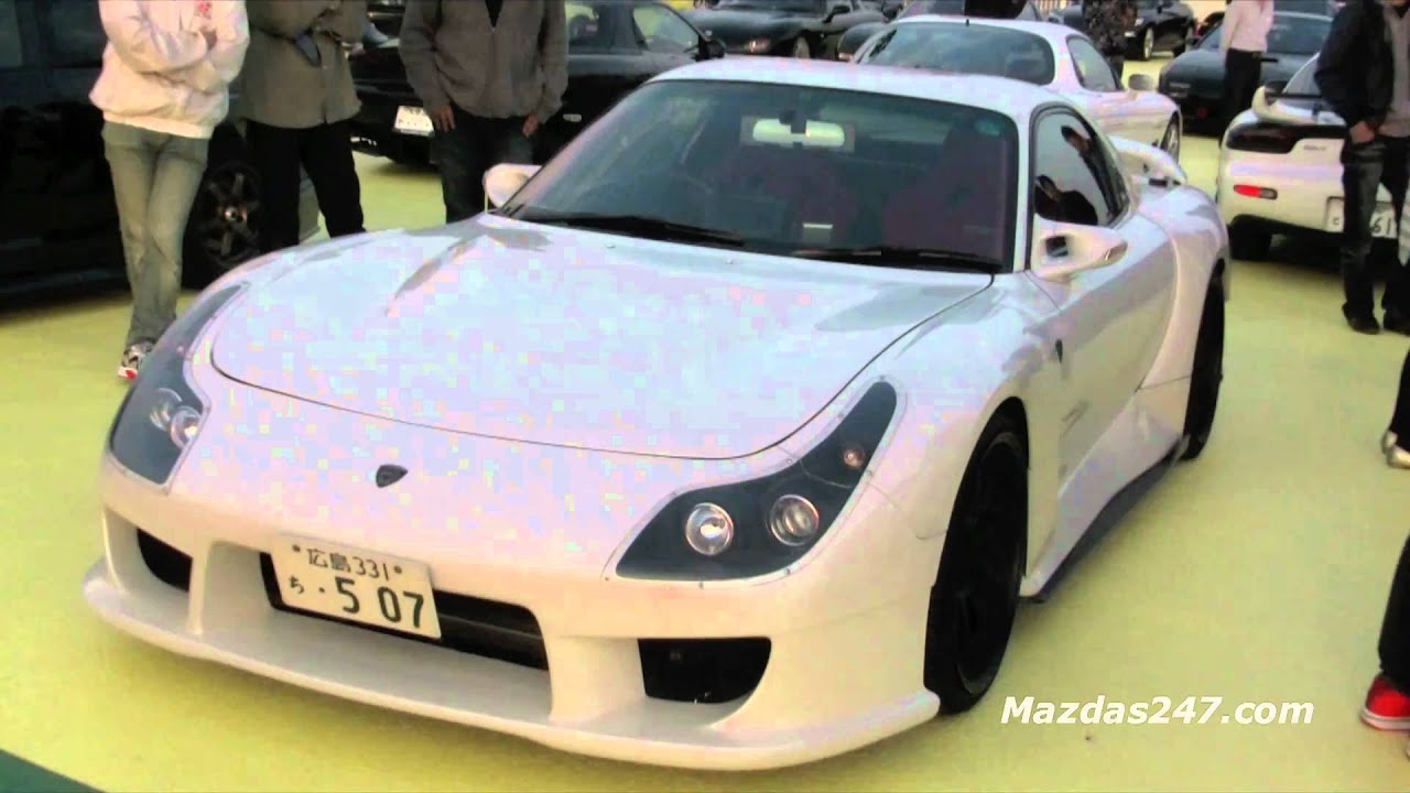 White Fujita Engineering RX-7 | Mazdas247 - YouTube