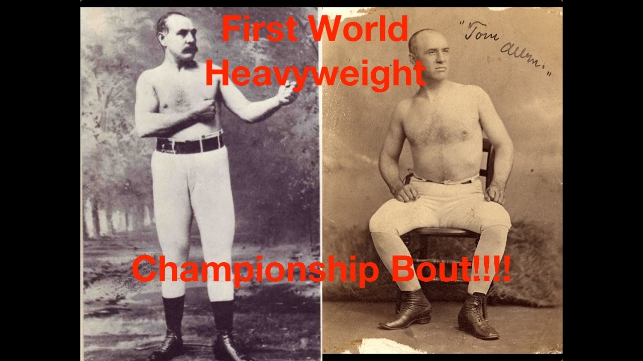 First World Heavyweight Boxing Championship - YouTube