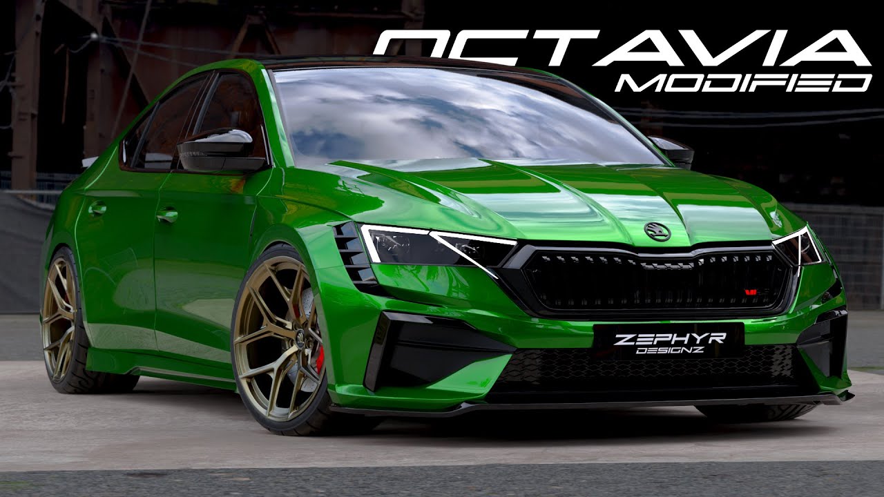 Skoda OCTAVIA VRS 2024 Facelift HARDCORE Widebody MODIFIED Concept ...