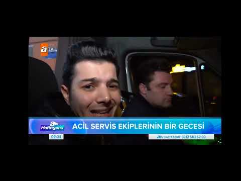 AMBULANS HABER ATV KAMU SPOTU SERKAN IŞIK MUHABİR ALTY ALTUG ATV HAFTA SONU HABER