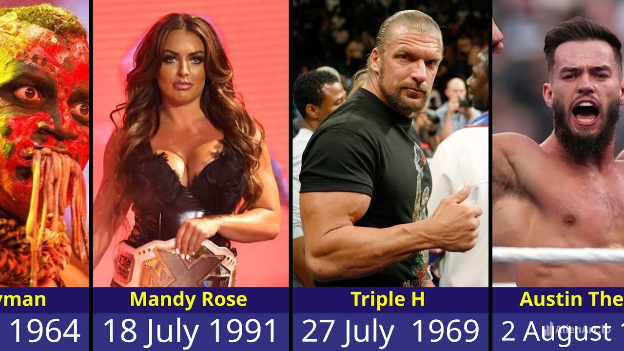 [Birthday Revealed] WWE Superstars Date Of Birth - YouTube
