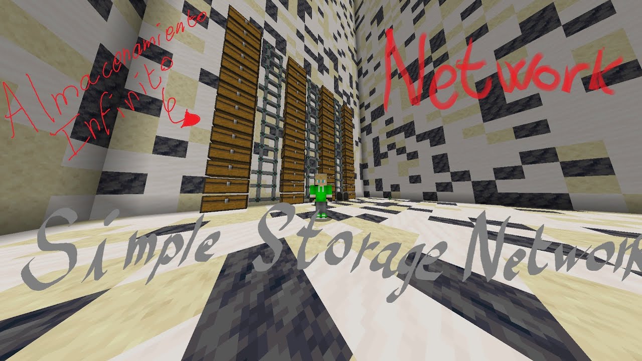 Almacenamientos Gigantescos!!! || Simple Storage Network Tutorial 1.20. ...