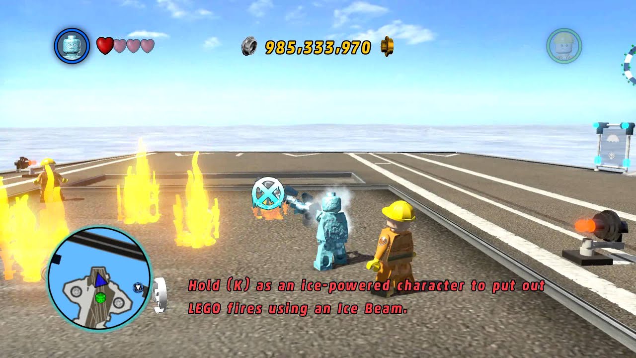 LEGO MARVEL Super Heroes - Damage Control Kills Iceman (1080p) - YouTube