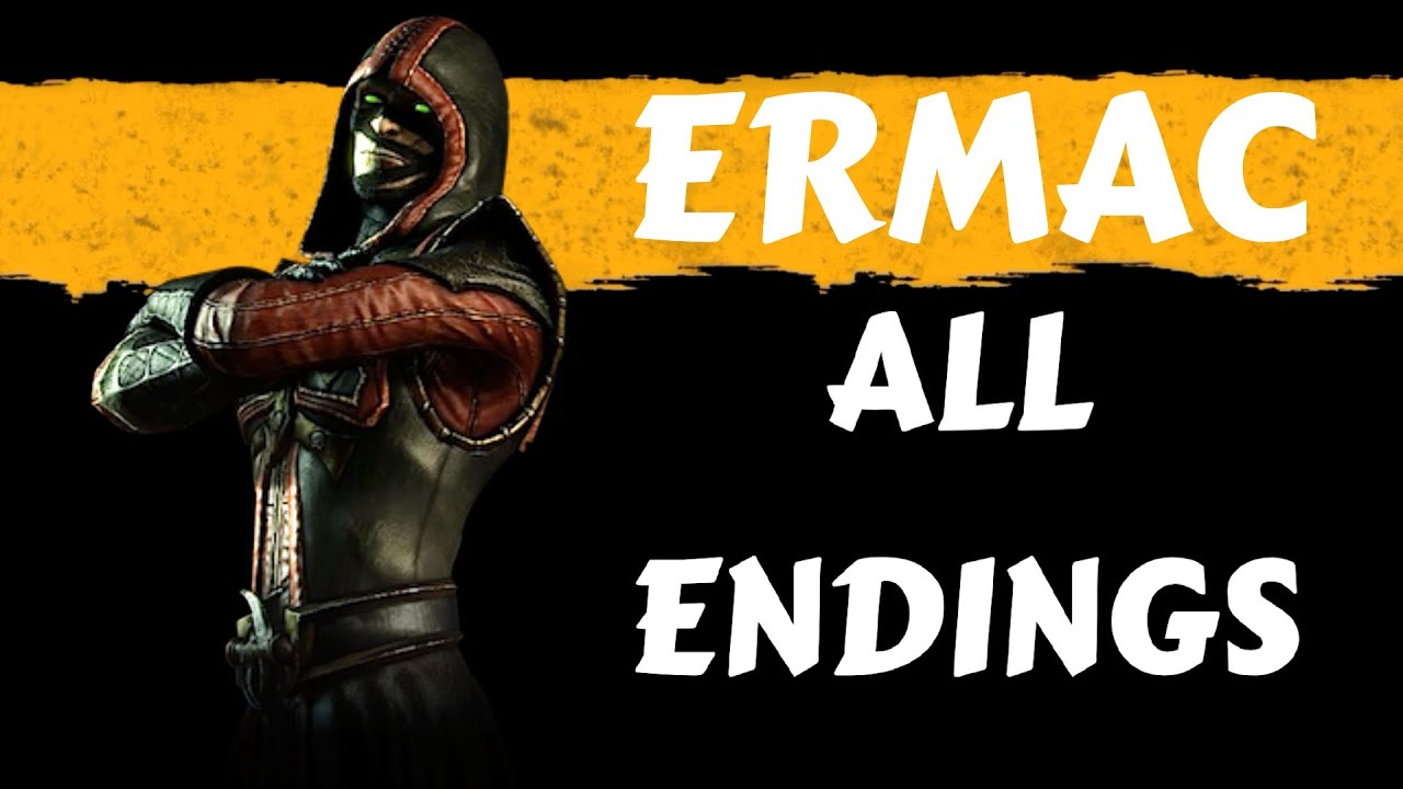 Mortal Kombat Ermac Endings (MK Trilogy to MK X) - YouTube