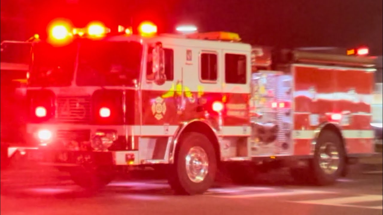 Parkside Fire Company TAC 45 Responding 11-1-23 - YouTube