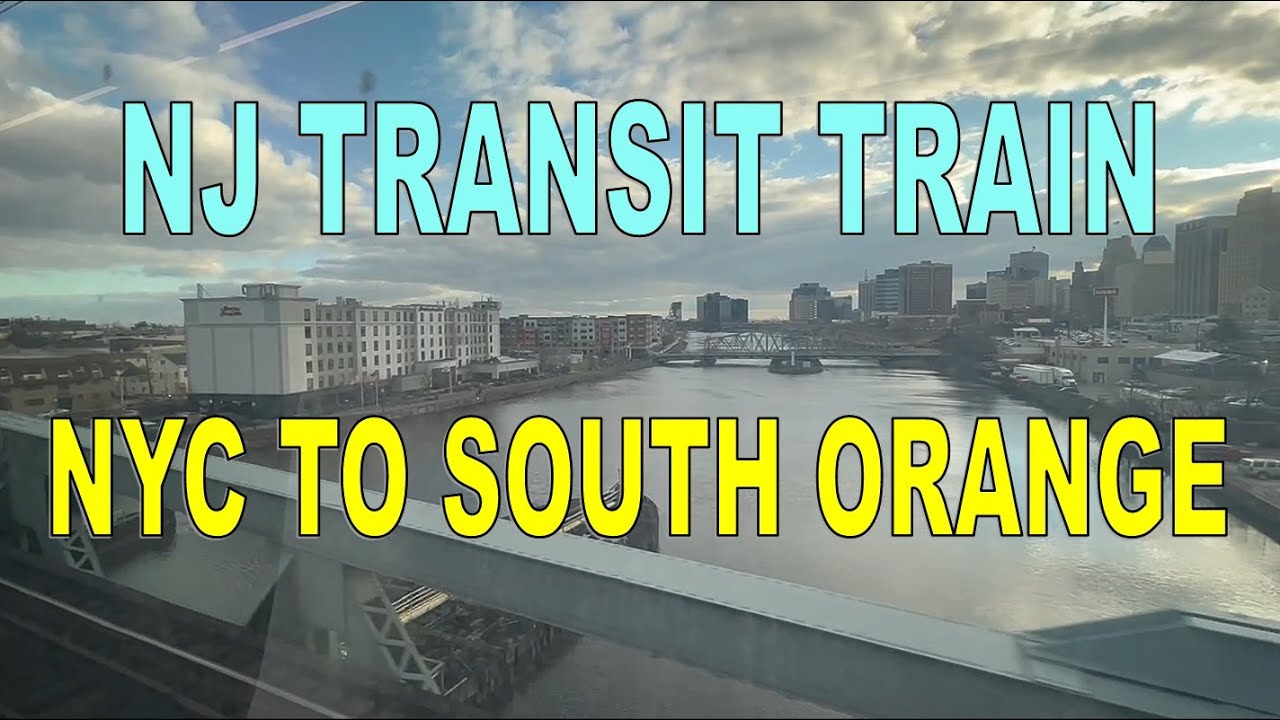 NJ TRANSIT Train To South Orange (December 17, 2022) - YouTube