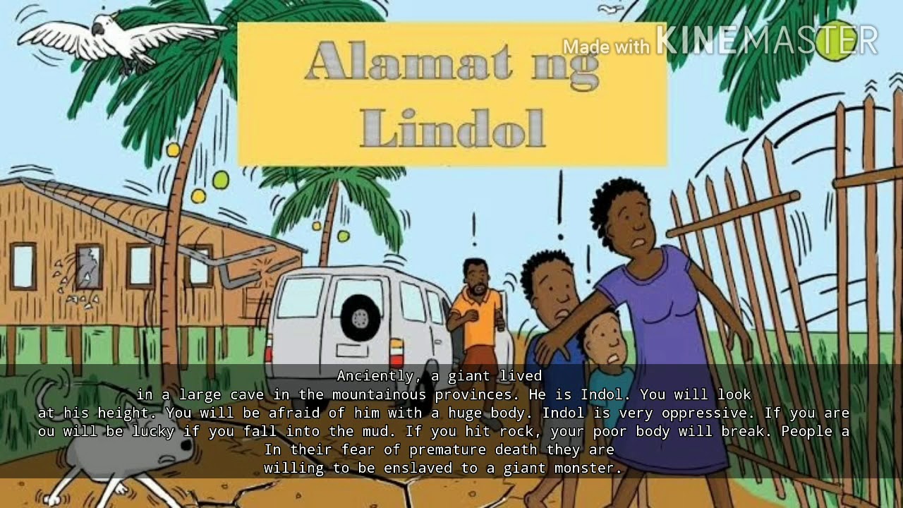 Alamat ng Lindol English Version ebook - YouTube