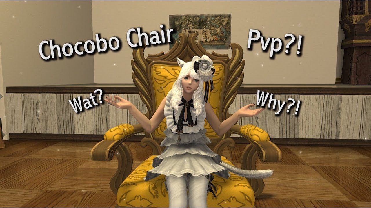 FFXIV: Chocobo Chair In All It's Glory! - YouTube