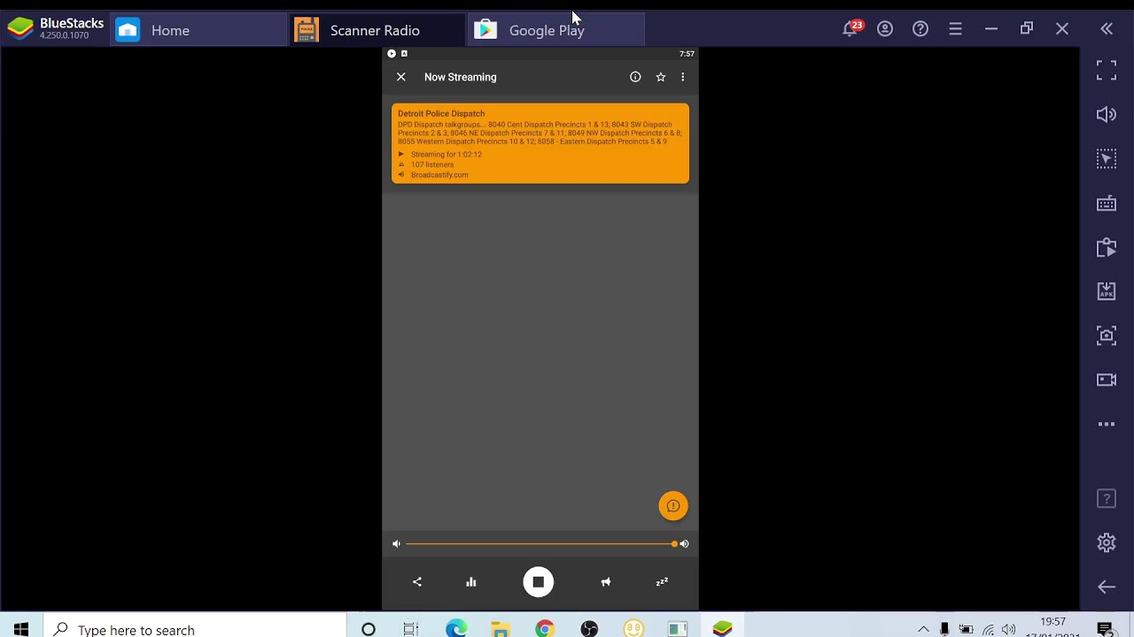 Detroit police dispatch scanner live - YouTube