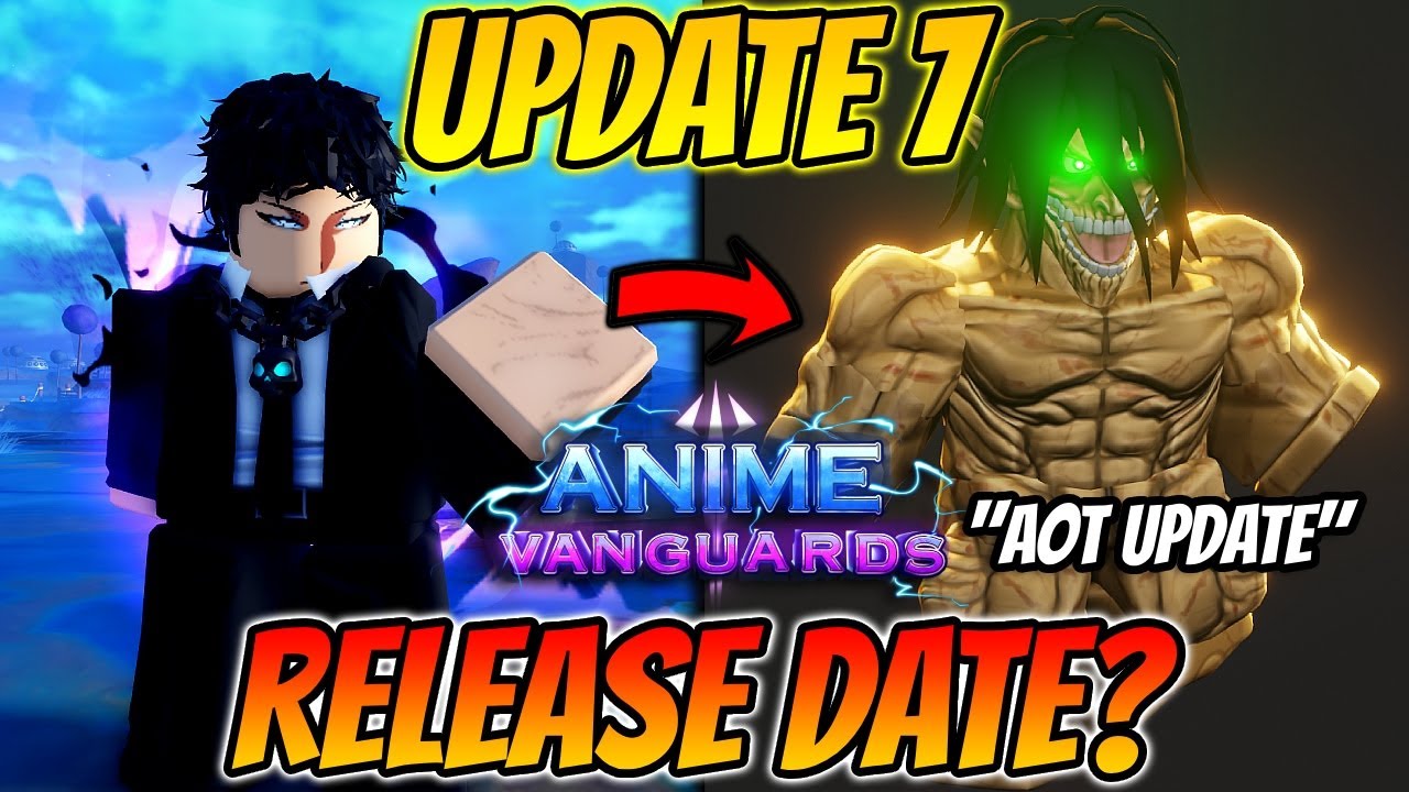The *NEW* Anime Vanguards Update 7 Release Date & NEW AOT Units! - YouTube