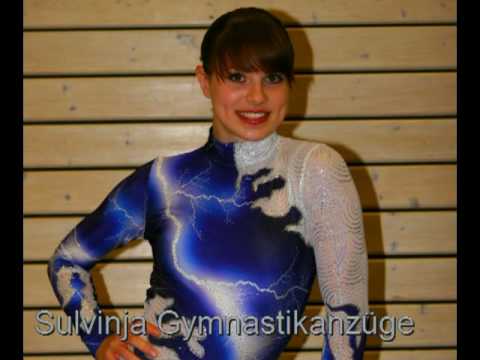 Turnanzug Gymnastikanzug Gymnastikbekleidung Voltigieranzug Sulvinja