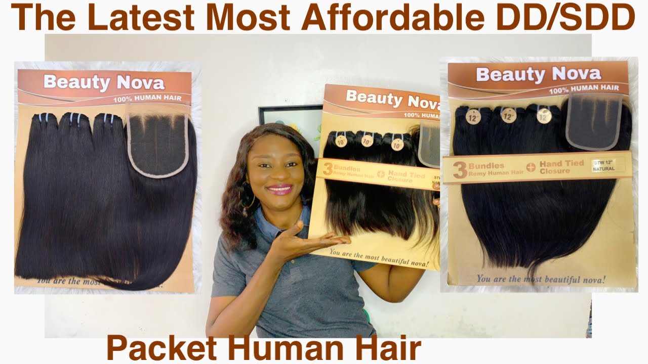 Latest Affordable DD/SDD Packet Human Hair Review |Beauty Nova Packet ...