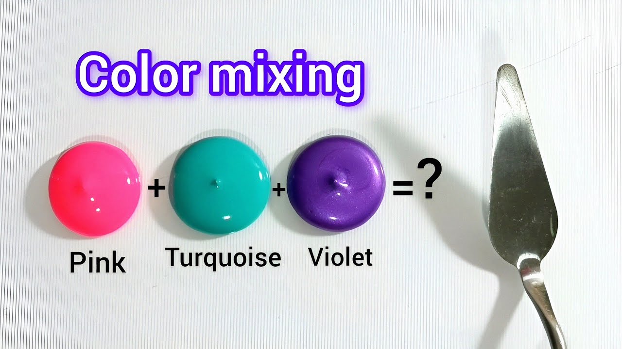 Guess the final colors 🎨 | Satisfying video| Art video| Color mixing ...