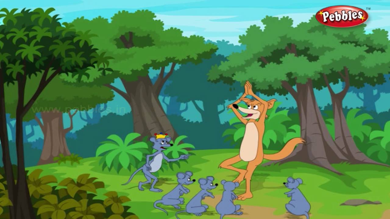 Fox and Rats | Jataka Tales English | Moral Stories For Children - YouTube