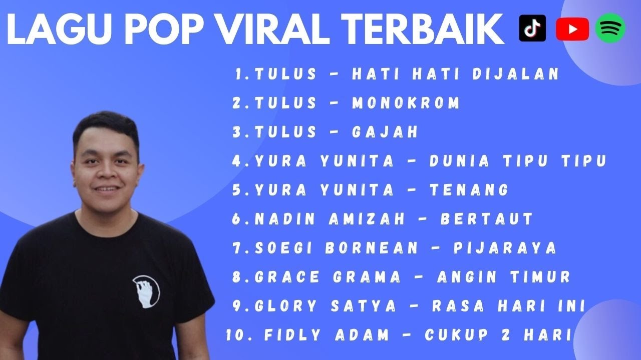 KOMPILASI LAGU POP VIRAL TERBAIK 2022 | LAGU POP TANPA IKLAN | LAGU ...